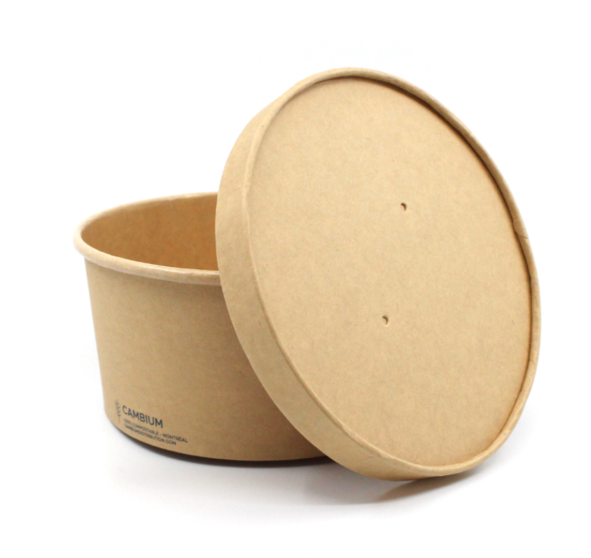 Cardboard lid - 26/34 oz bowl - 300 pcs/ case | Greenovation - Eco ...